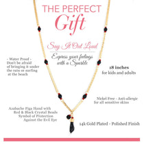 Genuine Jet Black Azabache Bracelet and Necklace for Baby and Adults ...